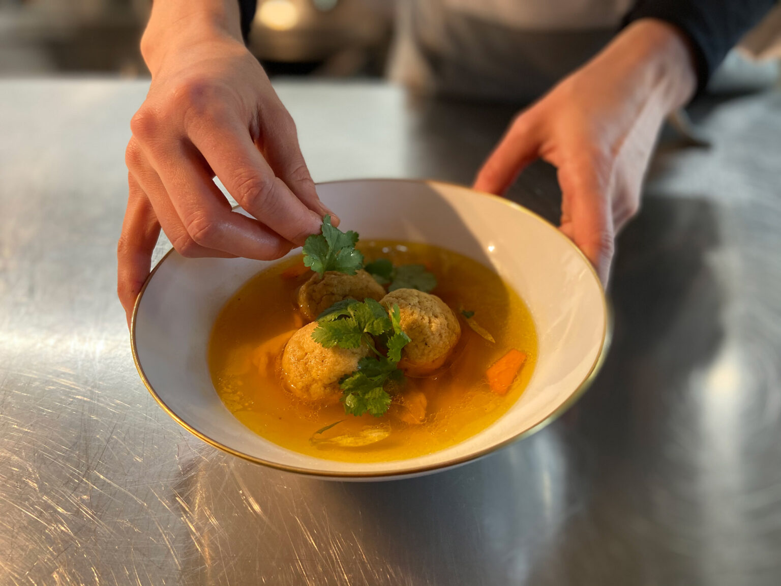 Matzah ball soup - Food for Soul